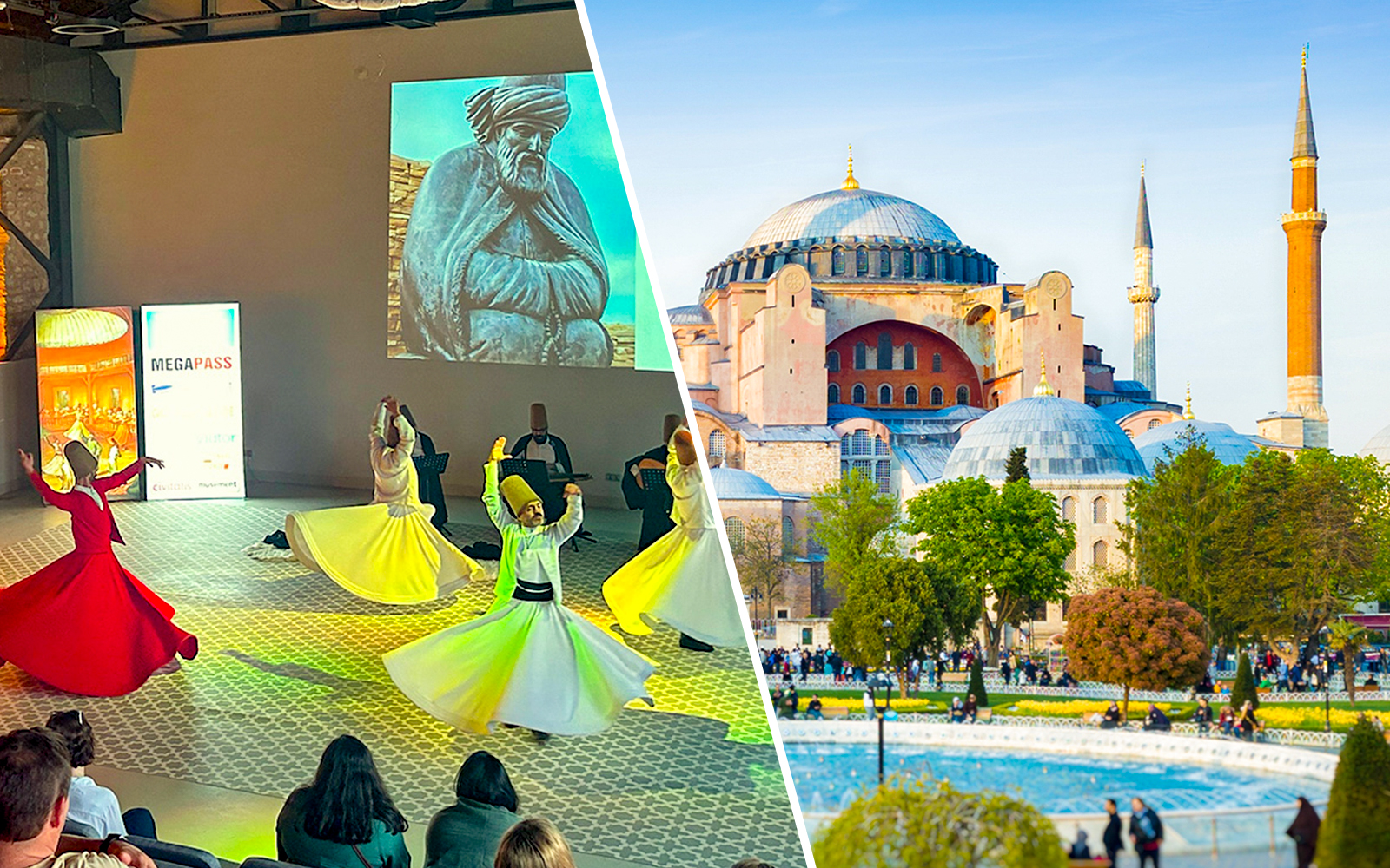Whirling Dervishes Show Istanbul | Hodjapasha & Sultanahmet