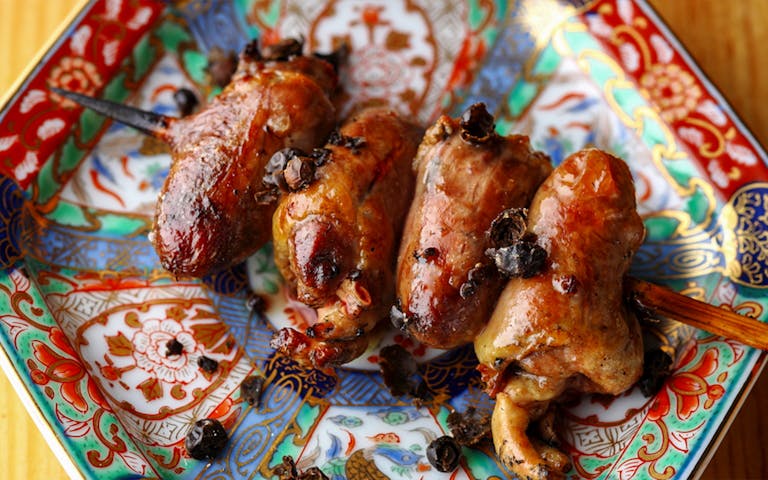 Yakitori Tsukiya Meal Ticket in Tokyo: 6 or 9 courses