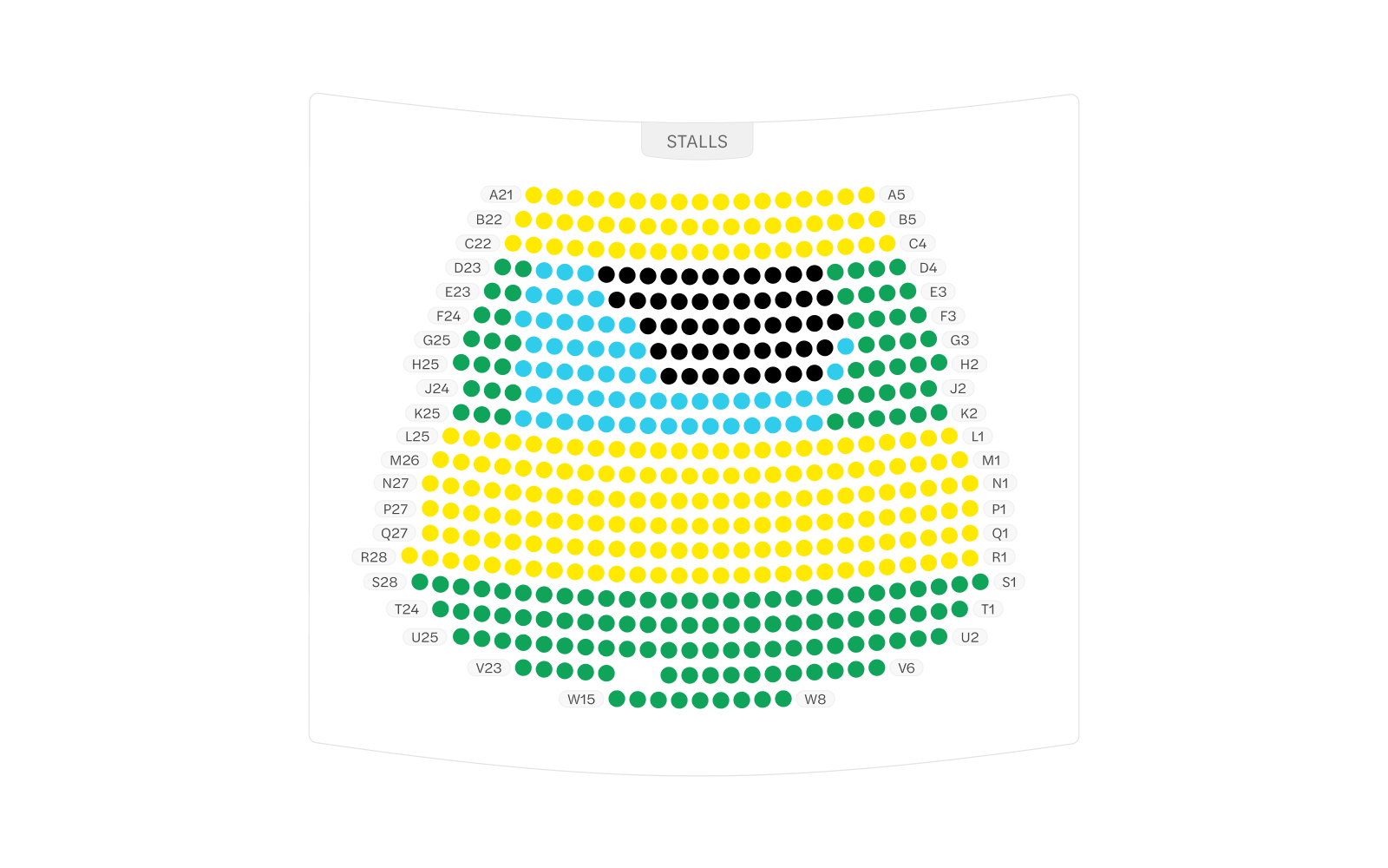 Sondheim Theatre Seating Plan, London | Best Seats, Pricing & Tickets