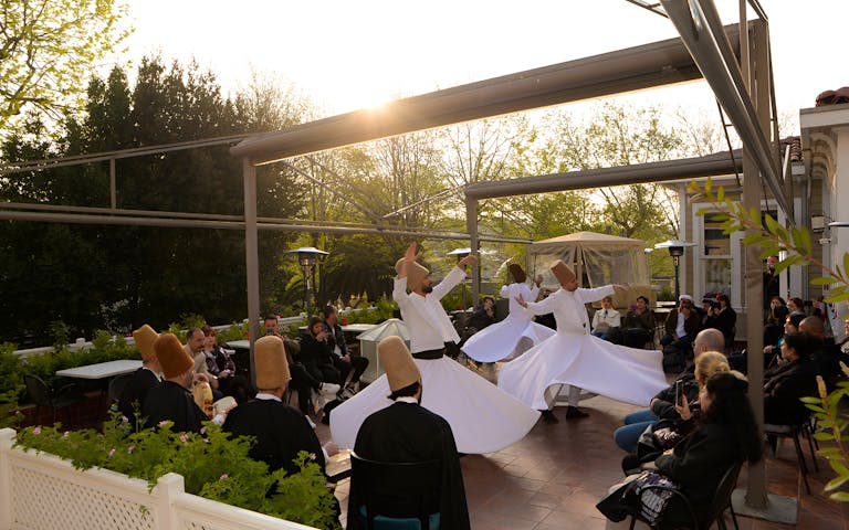 Whirling Dervish Show in Istanbul with Views of Hagia Sophia