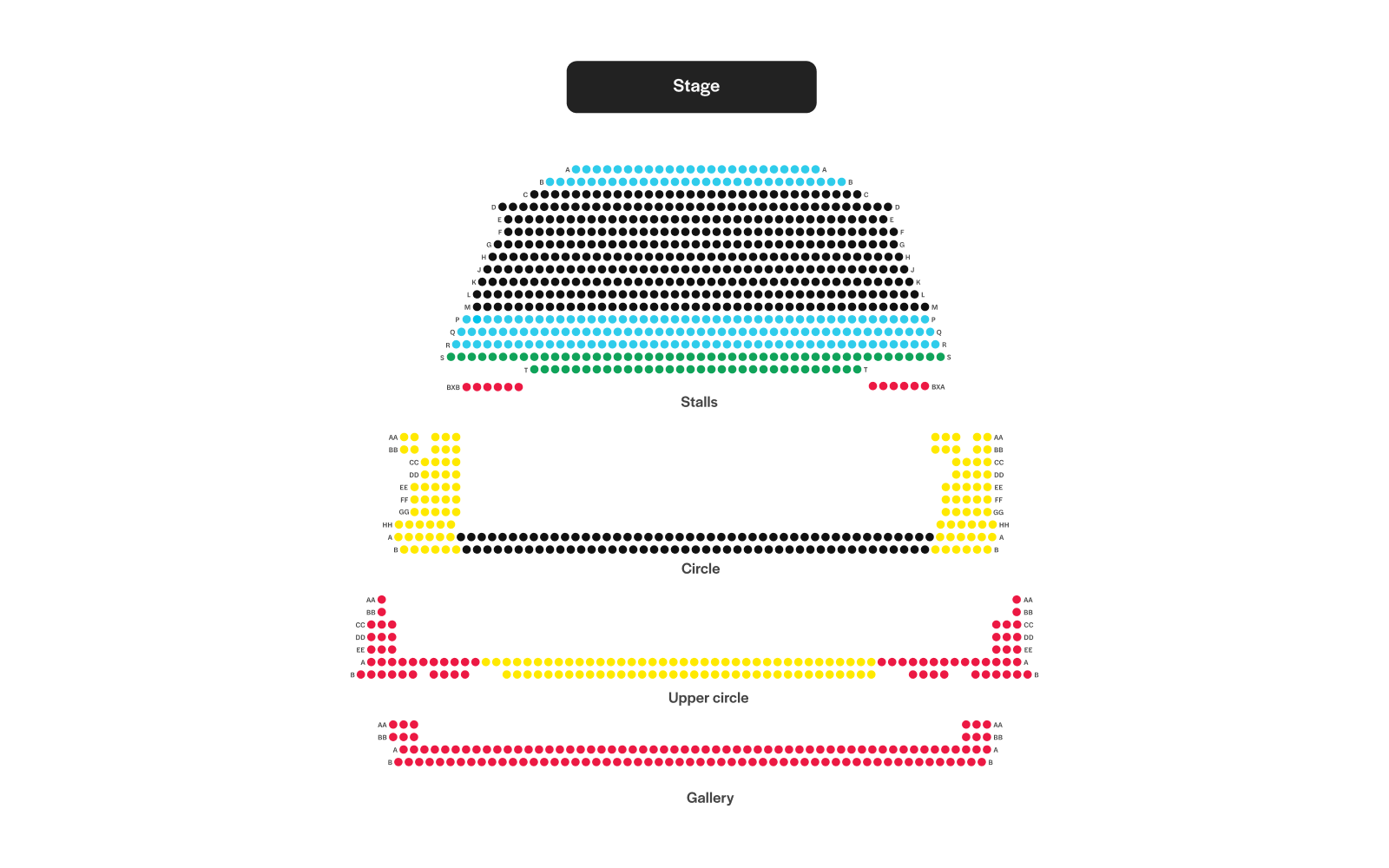 Barbican Theatre Seating Plan | Best Seats, Best Views, Best Prices