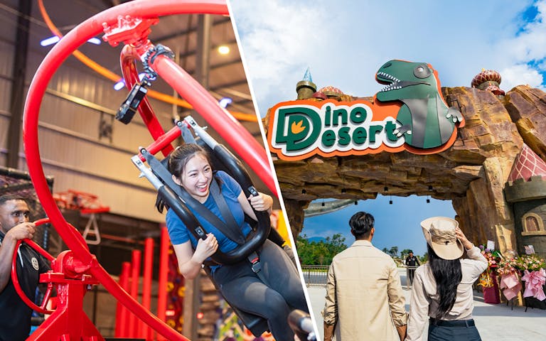 Réservez vos billets pour le Combo Conquer Indoor Extreme Park & Dino Desert