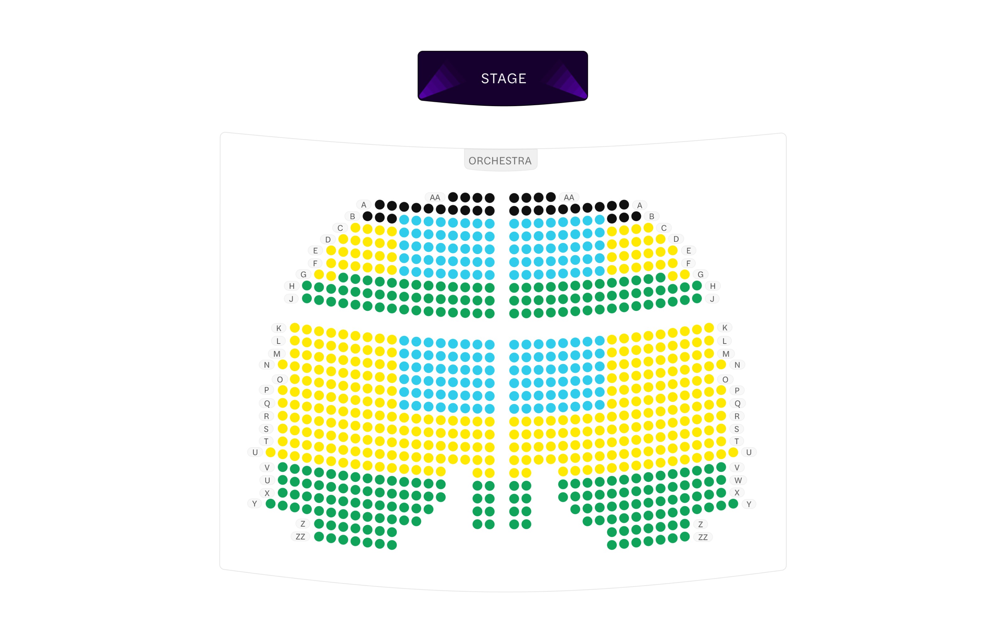 Lyric Theatre Seating Chart | New York