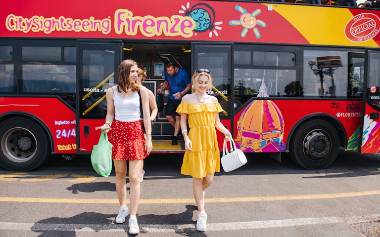 Florence City Sightseeing Bus Hop-on Hop-off with Audio Guide