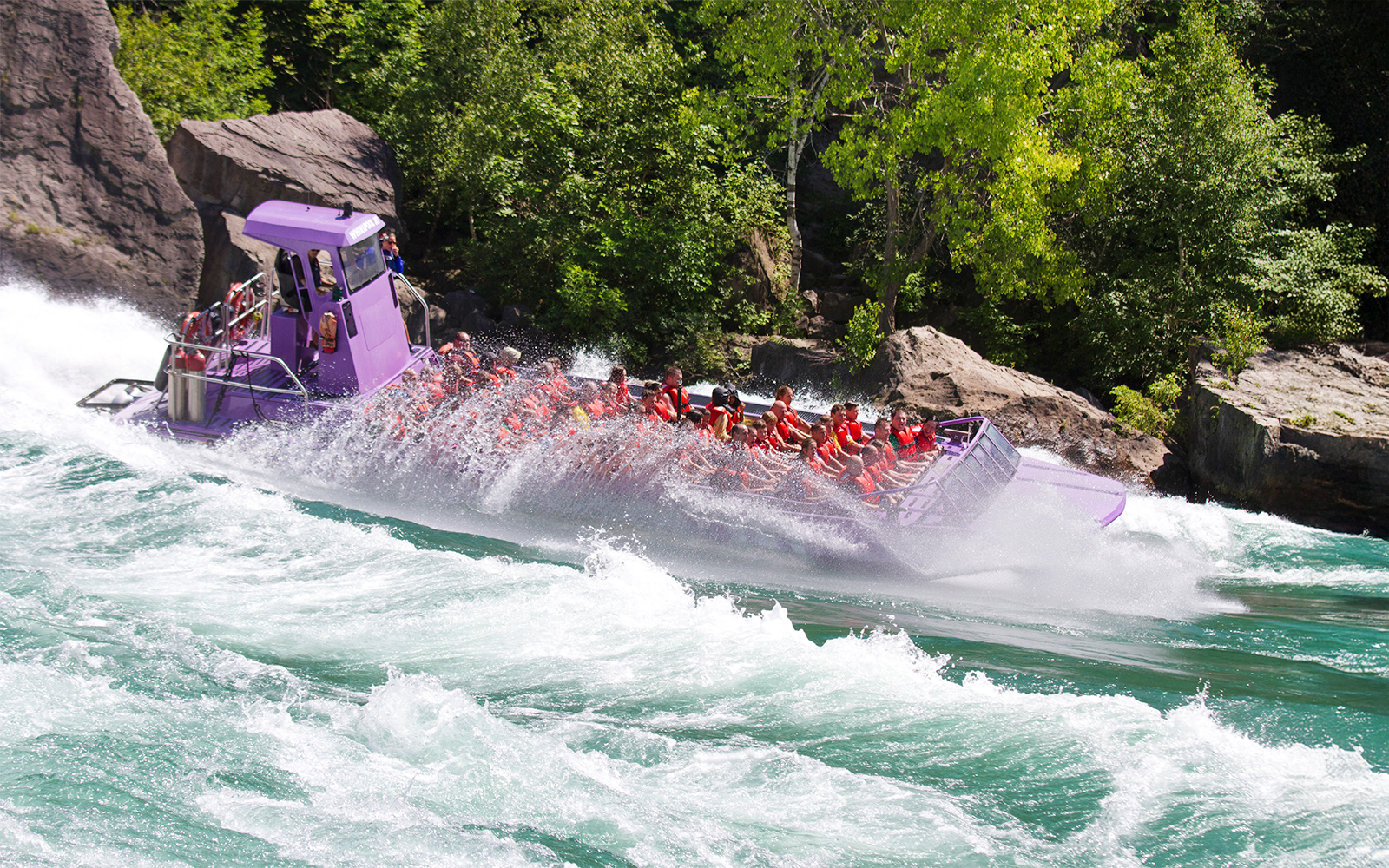 Whirlpool Jet Boat Tours | Niagara Falls USA & Canada
