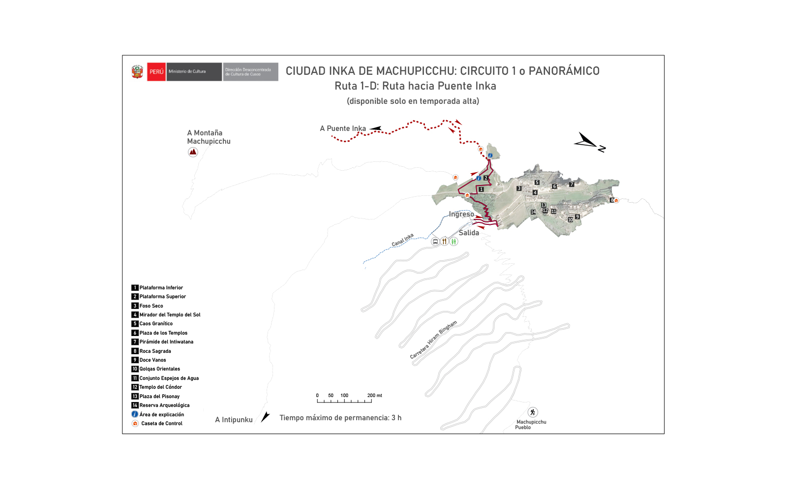 Machu Picchu Map | Choose the Best Circuits & Routes