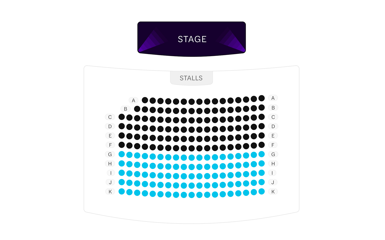 Marylebone Theatre Seating Plan | London