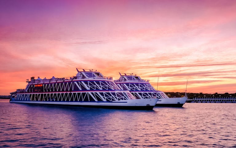 Nile Sunset Dinner Cruise in Cairo with Live Entertainment