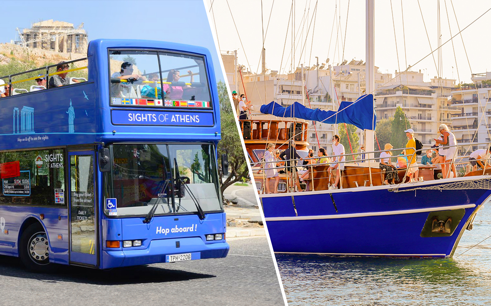 Athens Cruises | Full-Day Island Hopping Cruises with Lunch