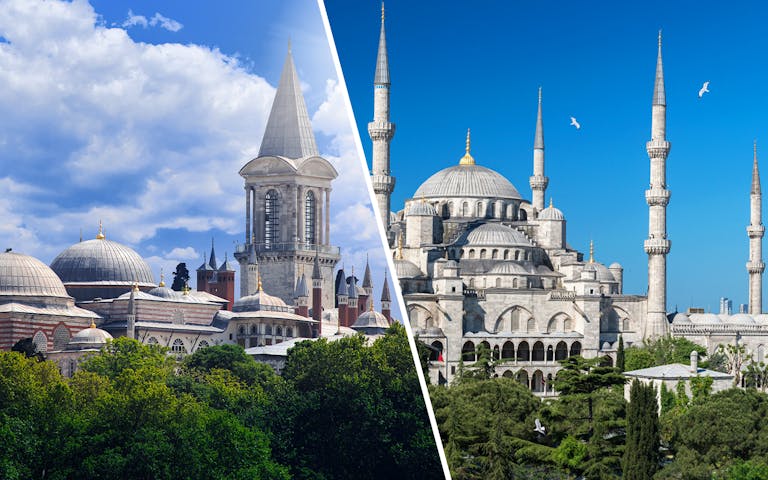 Blue Mosque Tour & Topkapi Palace Tickets with Guide