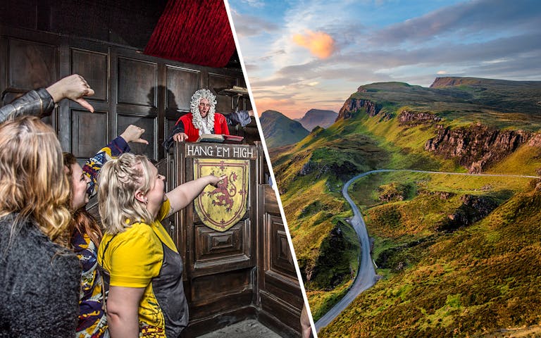 Edinburgh Dungeon & Loch Ness Day Trip I Live Show & Bus Ride