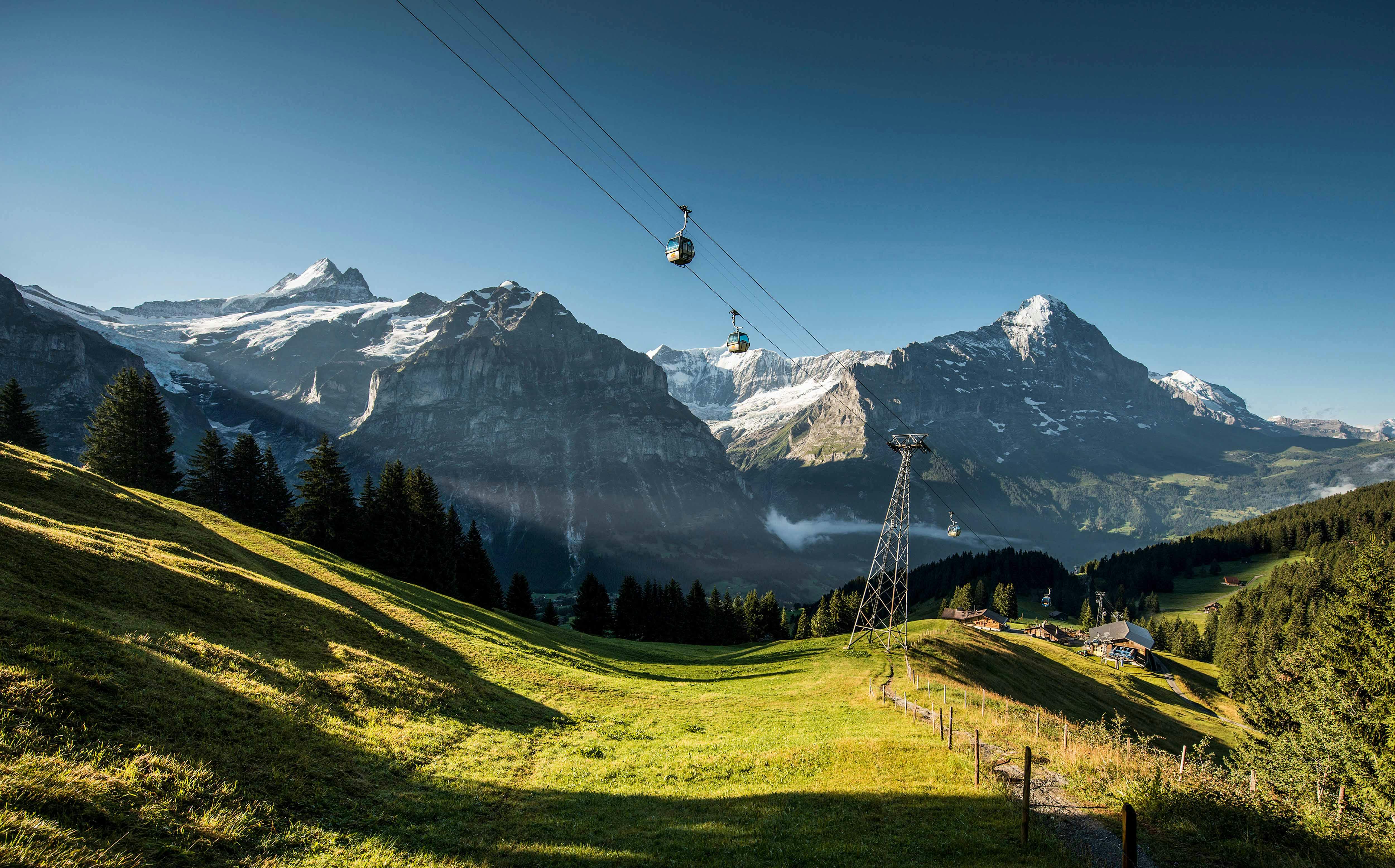 Ride Down the Swiss Alps with Trottibike Grindelwald