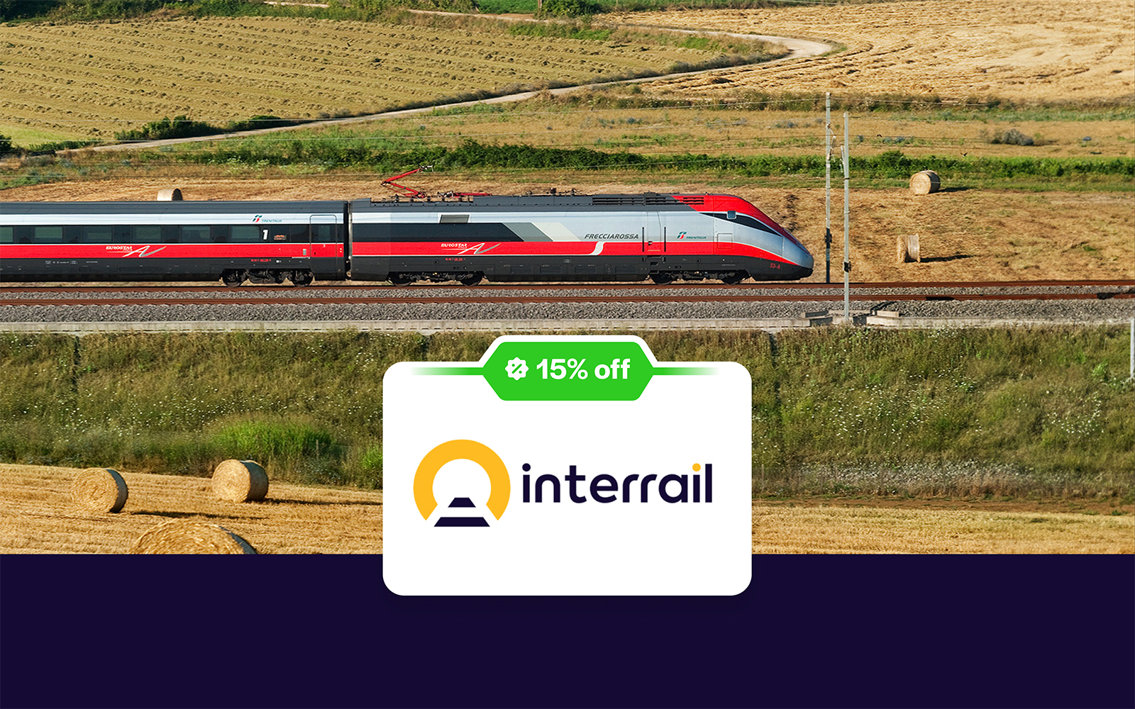Interrail Continuous Pass with Access to 33 Countries