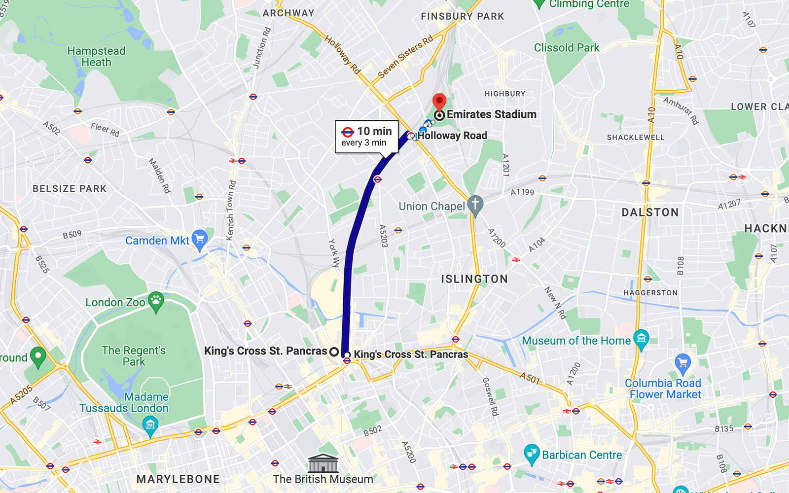 Getting to Arsenal FC Stadium | Getting There Via Bus, Train, Tube & More