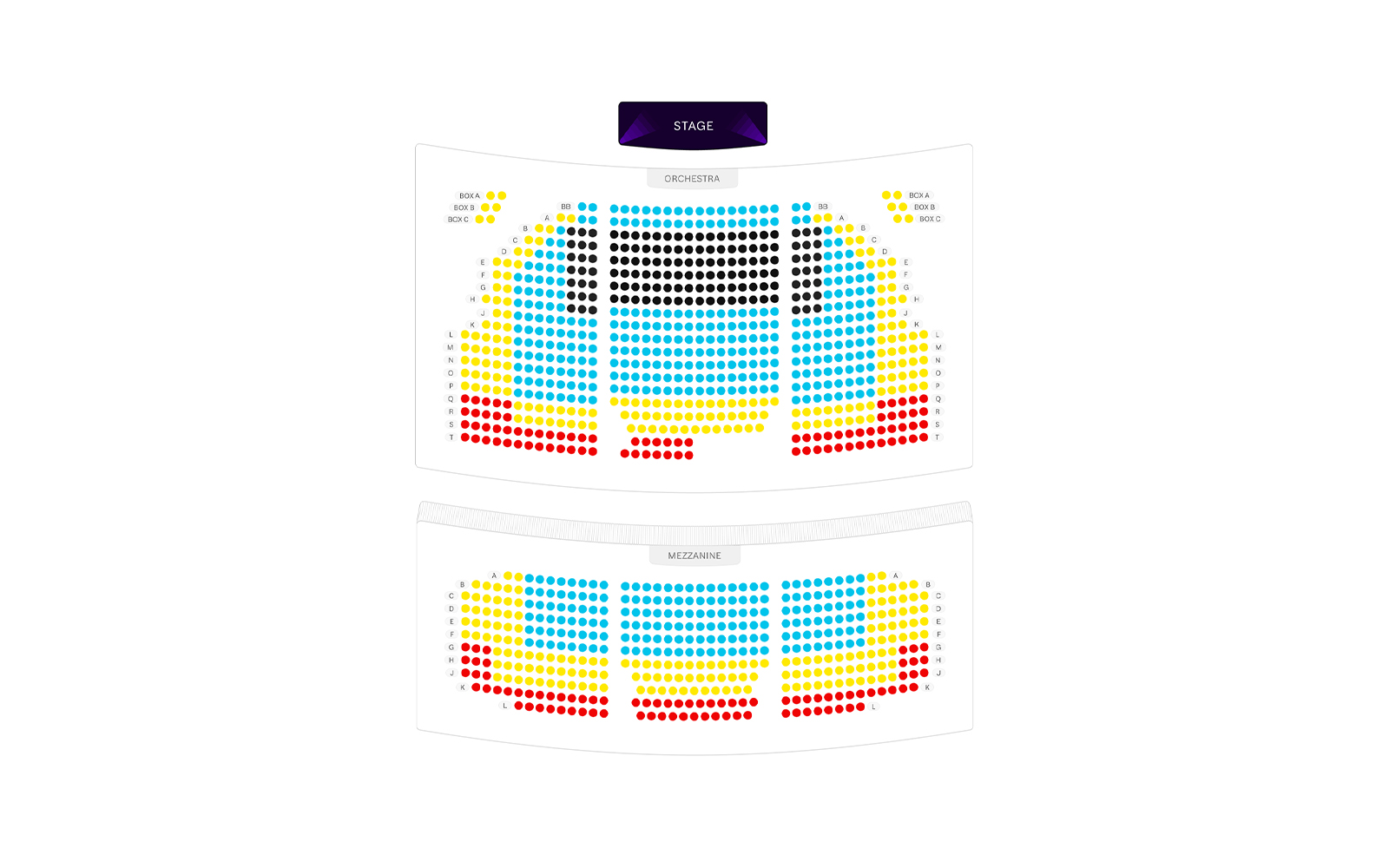 Broadhurst Theatre Seating Chart | New York