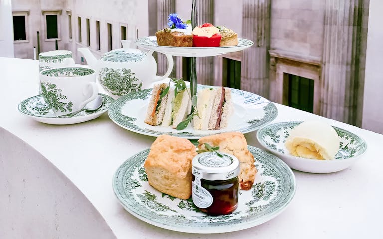 Afternoon Tea at The British Museum | Great Court Restaurant