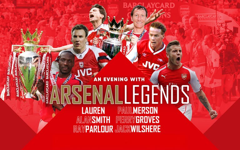 Entradas Arsenal Legends Live | Londres | Evento de Q&A
