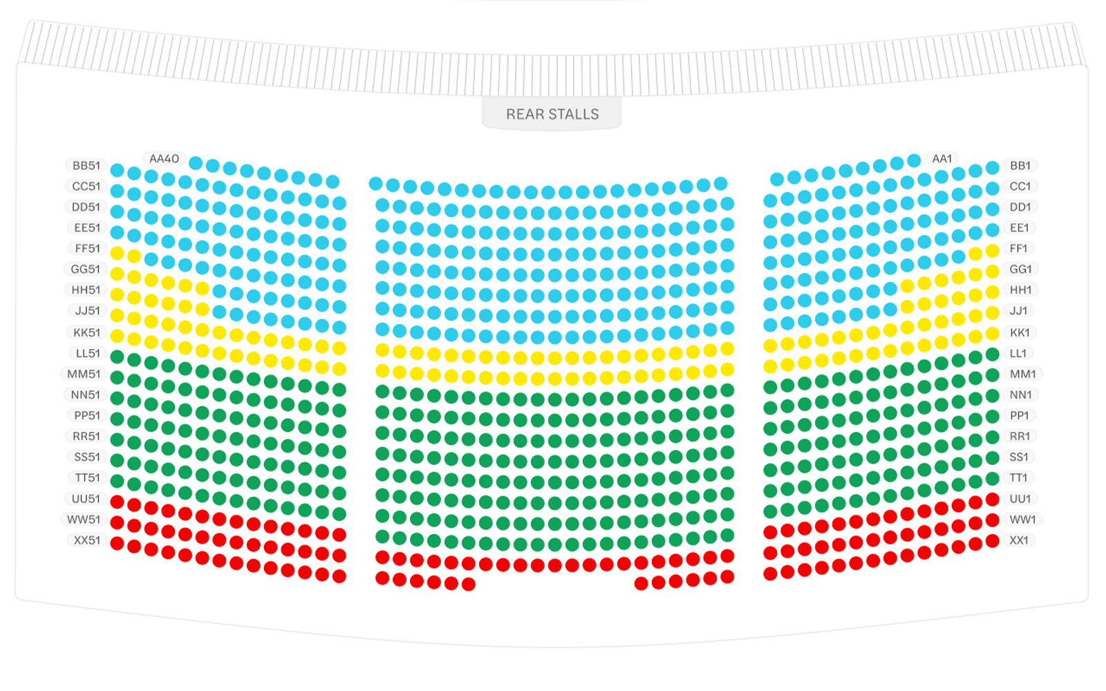 Royal Festival Hall Seating Plan | London