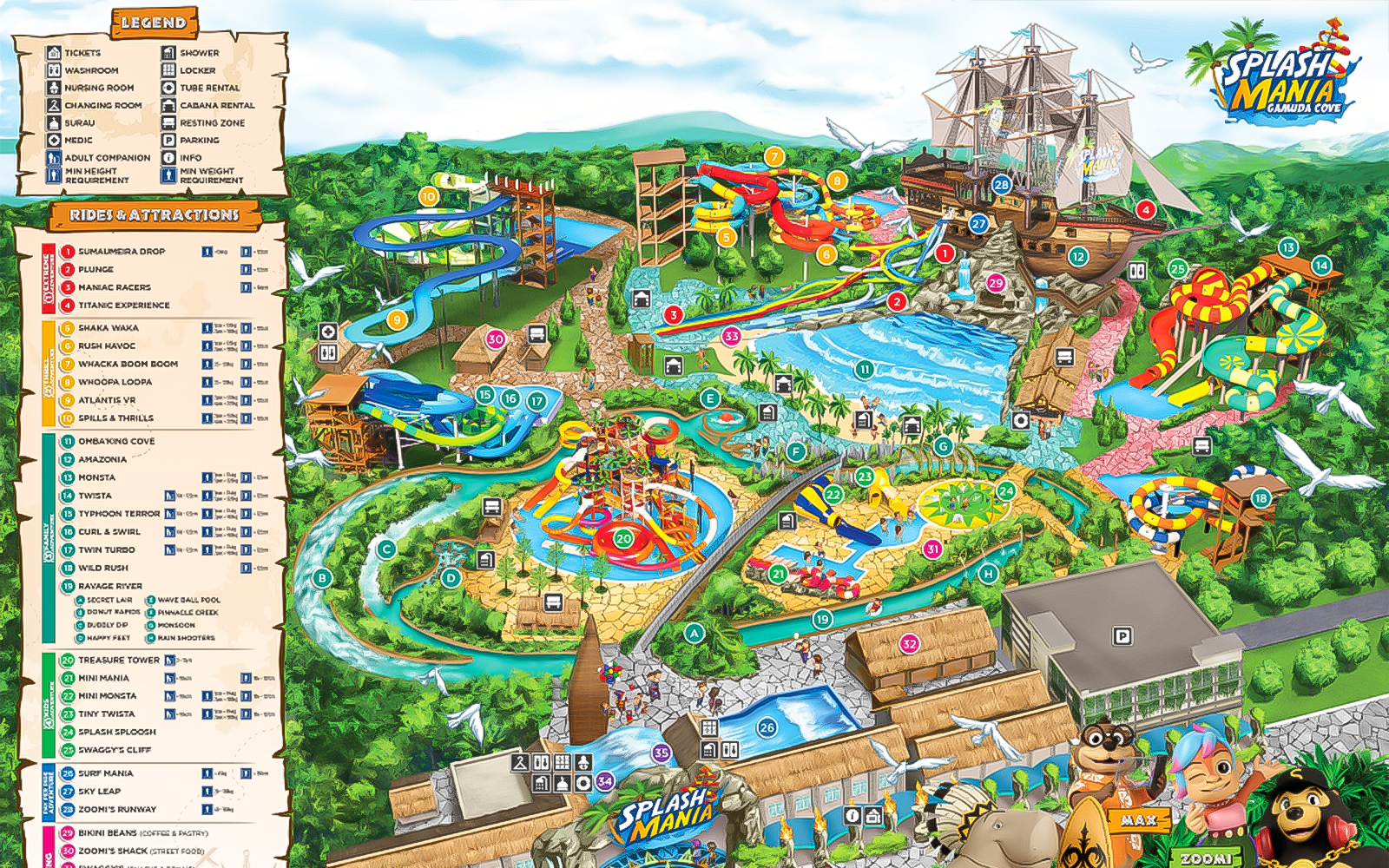 Splashmania Water Park: Adventure-Packed Rides