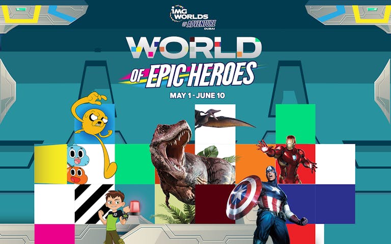 Book IMG Worlds of Adventure Tickets| Dubai’s Indoor Theme Park