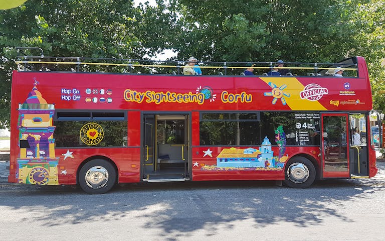Corfu Sightseeing Bus HOHO With Audio Guide