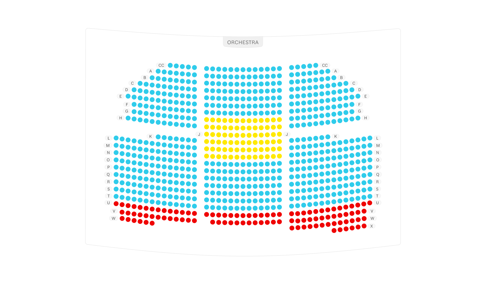 Richard Rodgers Theatre Seating Chart | New York