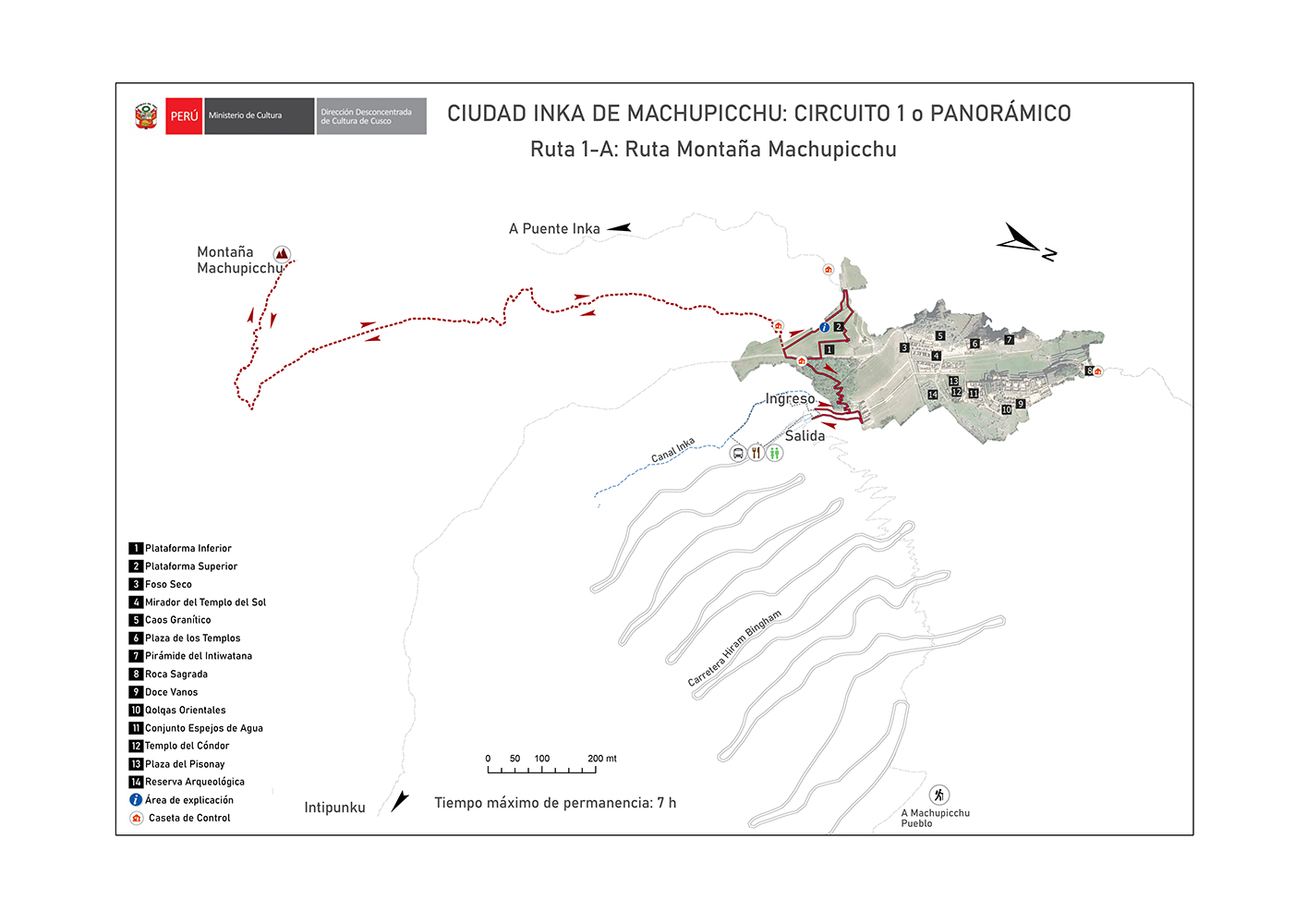 Machu Picchu Map | Choose the Best Circuits & Routes