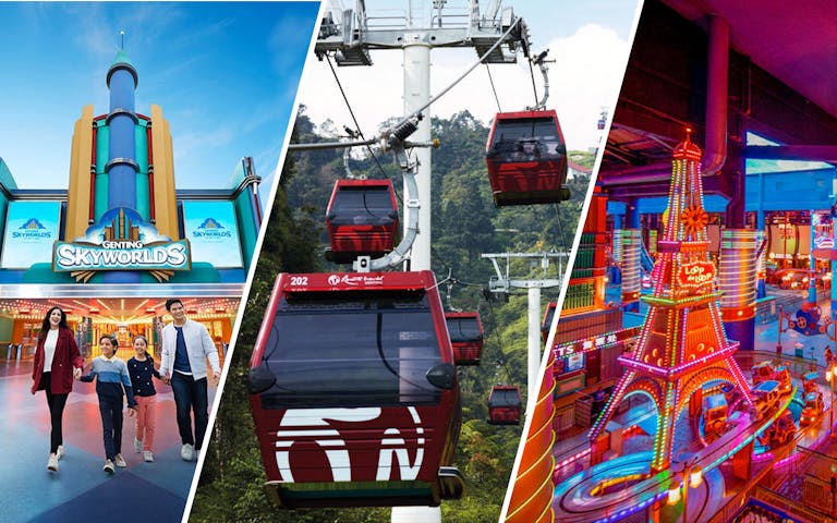 Buy Genting Theme Park Combo | Awana SkyWay + SkyWorlds + Skytropolis