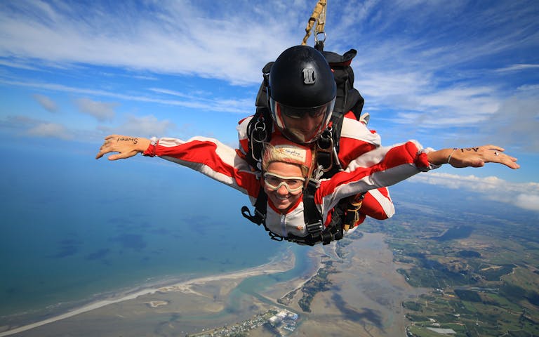 Abel Tasman Skydive: 10,000 ft, 13,000ft, 16,500ft, and 18,000ft