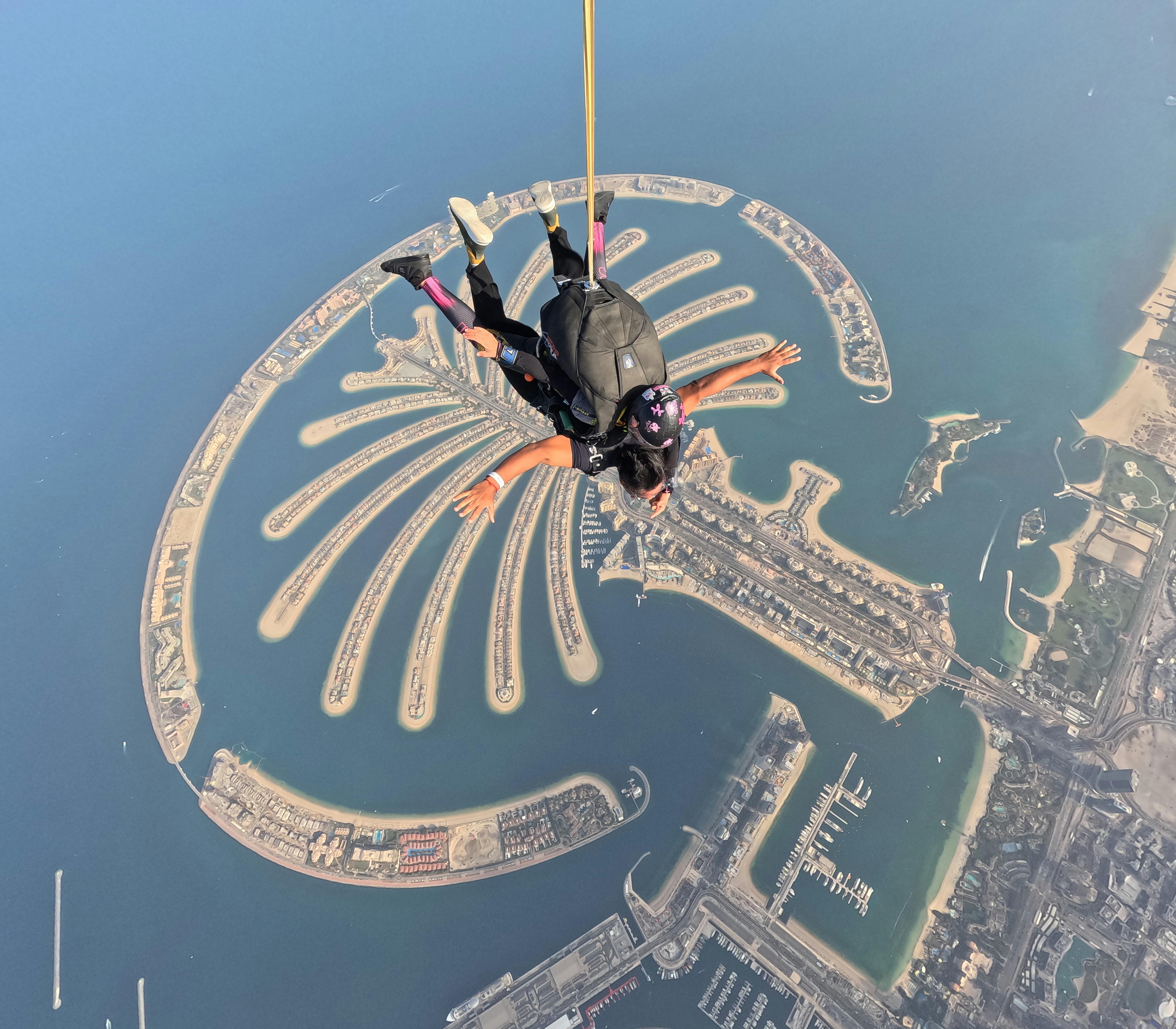 SkyDive Dubai - Tandem Skydiving at Palm Drop Zone | Best Prices at Headout